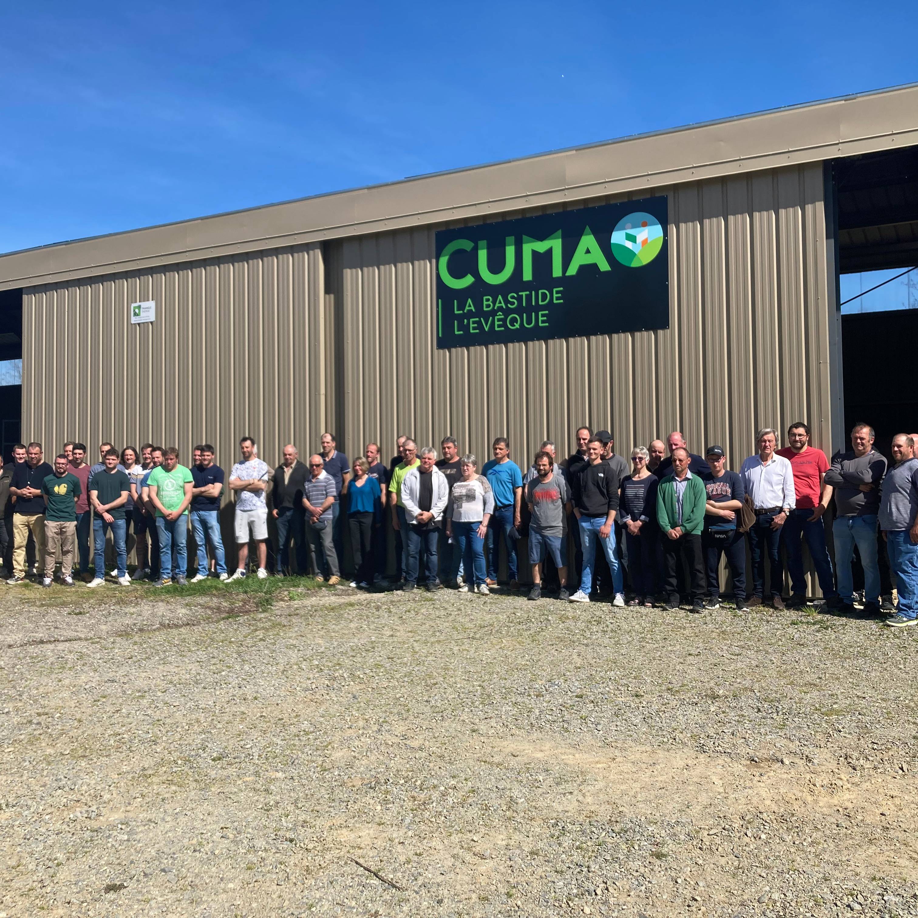 Une journée festive pour inaugurer le nouvel hangar de la Cuma de la ...